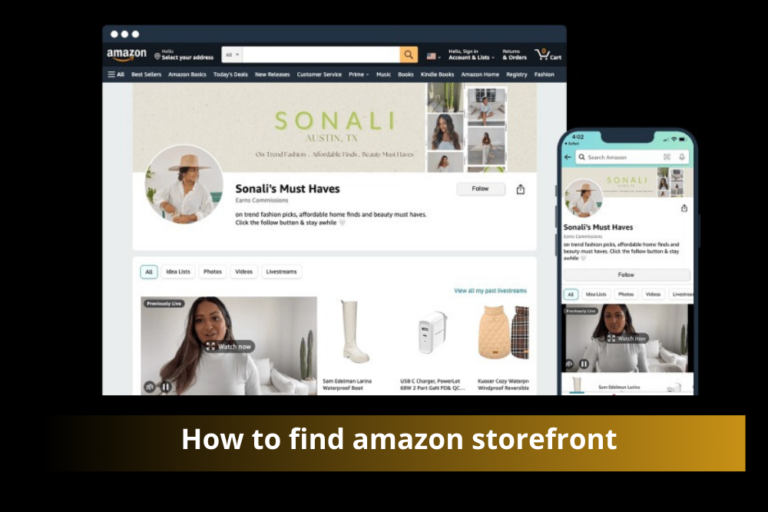 How to find amazon storefront - Blog | ScanScout