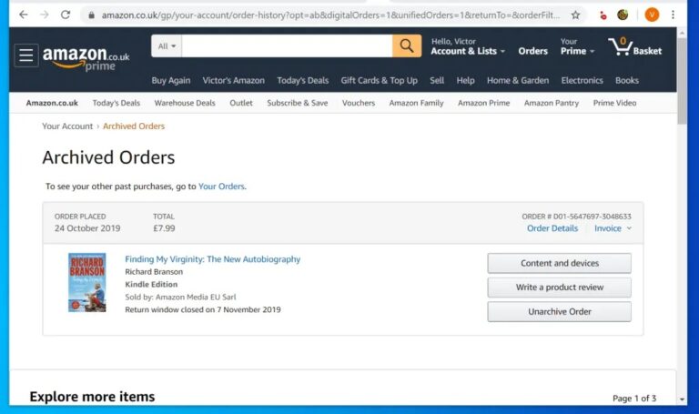 How to find archived orders on amazon - Blog | ScanScout
